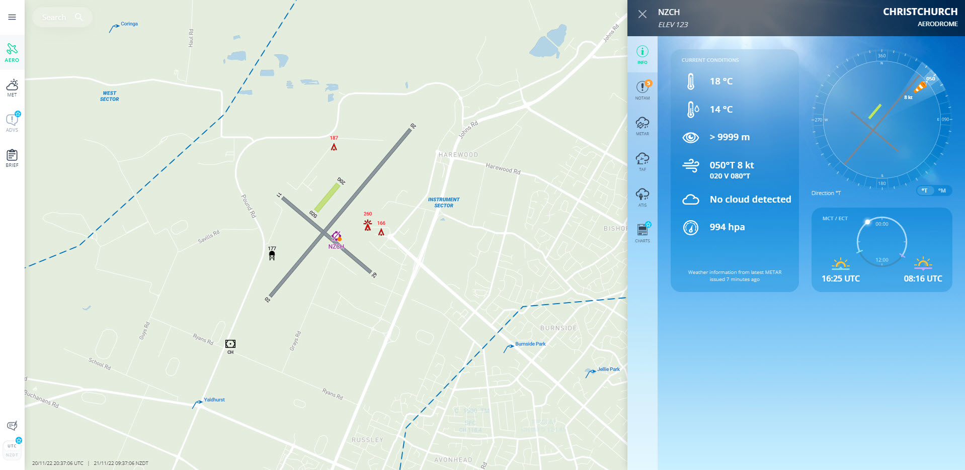 Pre-flight tools for NZ - Airways International