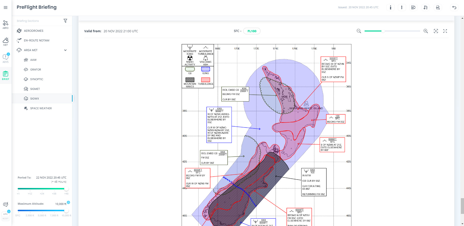 Pre-flight tools for NZ - Airways International