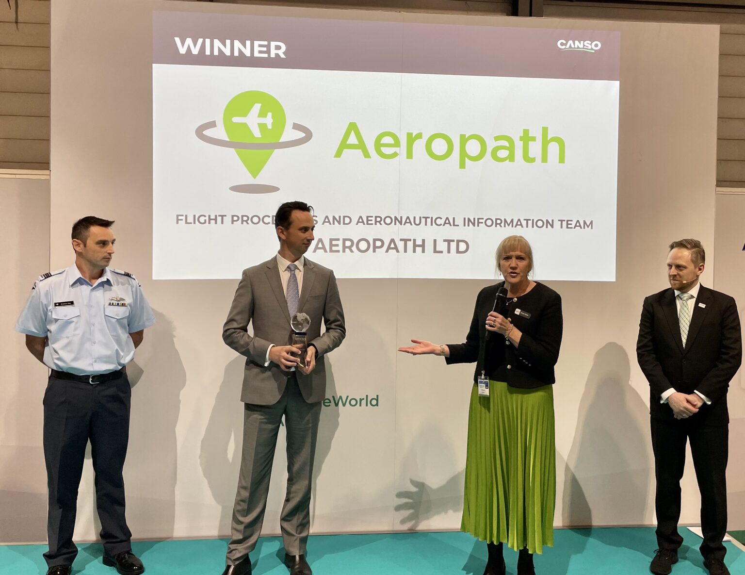 Aeropath wins CANSO Global Safety Achievement Award 2022 for Flight Advisor - Airways International